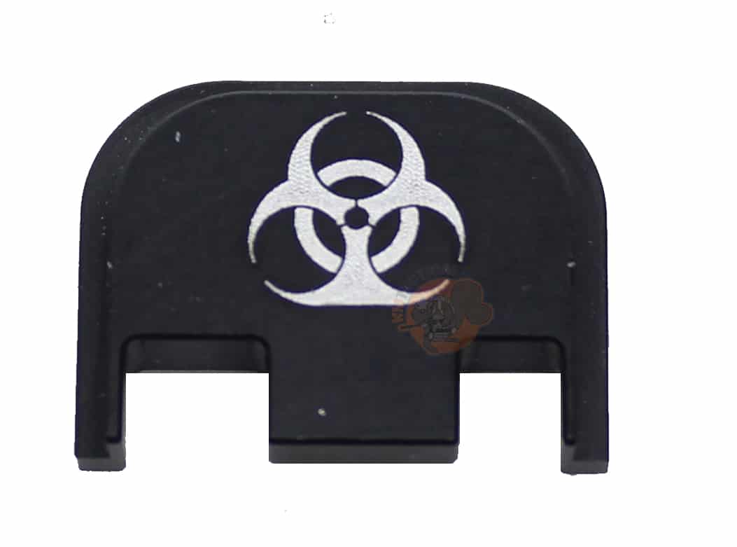 Biohazard Engraved Dust Cover