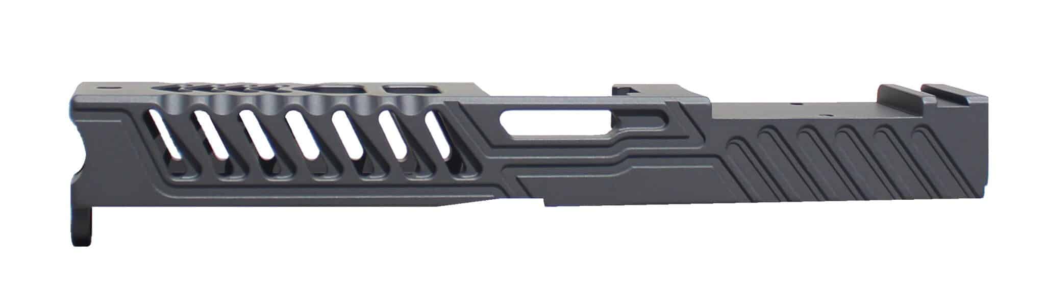 KM Tactical MKII Slide For Glock 17 (Gen 1-5) - Black - KM Tactical