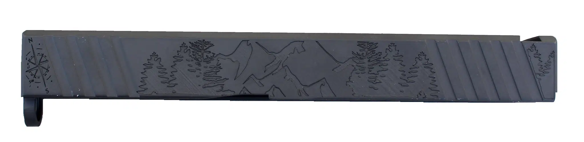Deep Engraved Slide For Glock 17/19 - American Outdoors - KM Tactical