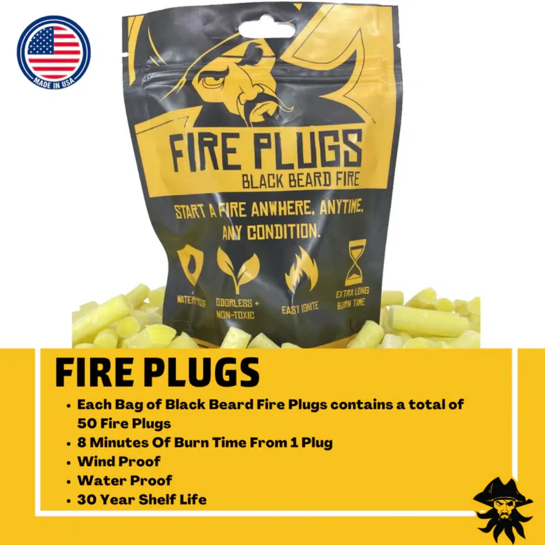 Black Beard Fire Plugs - KM Tactical