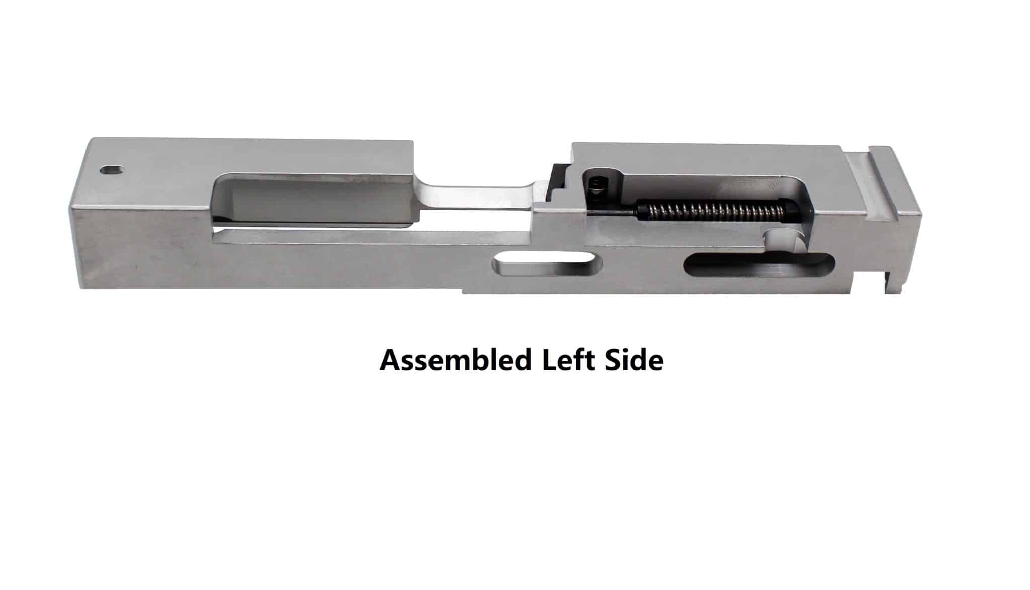 Raw Cutout Gunsmithing Slide for Glock 17 or 19 - KM Tactical